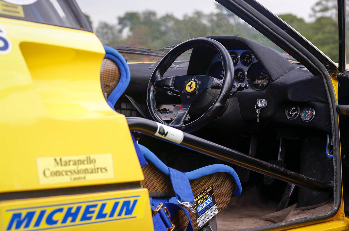 Driving a Ferrari 308 GTB Group B rally car | Autocar