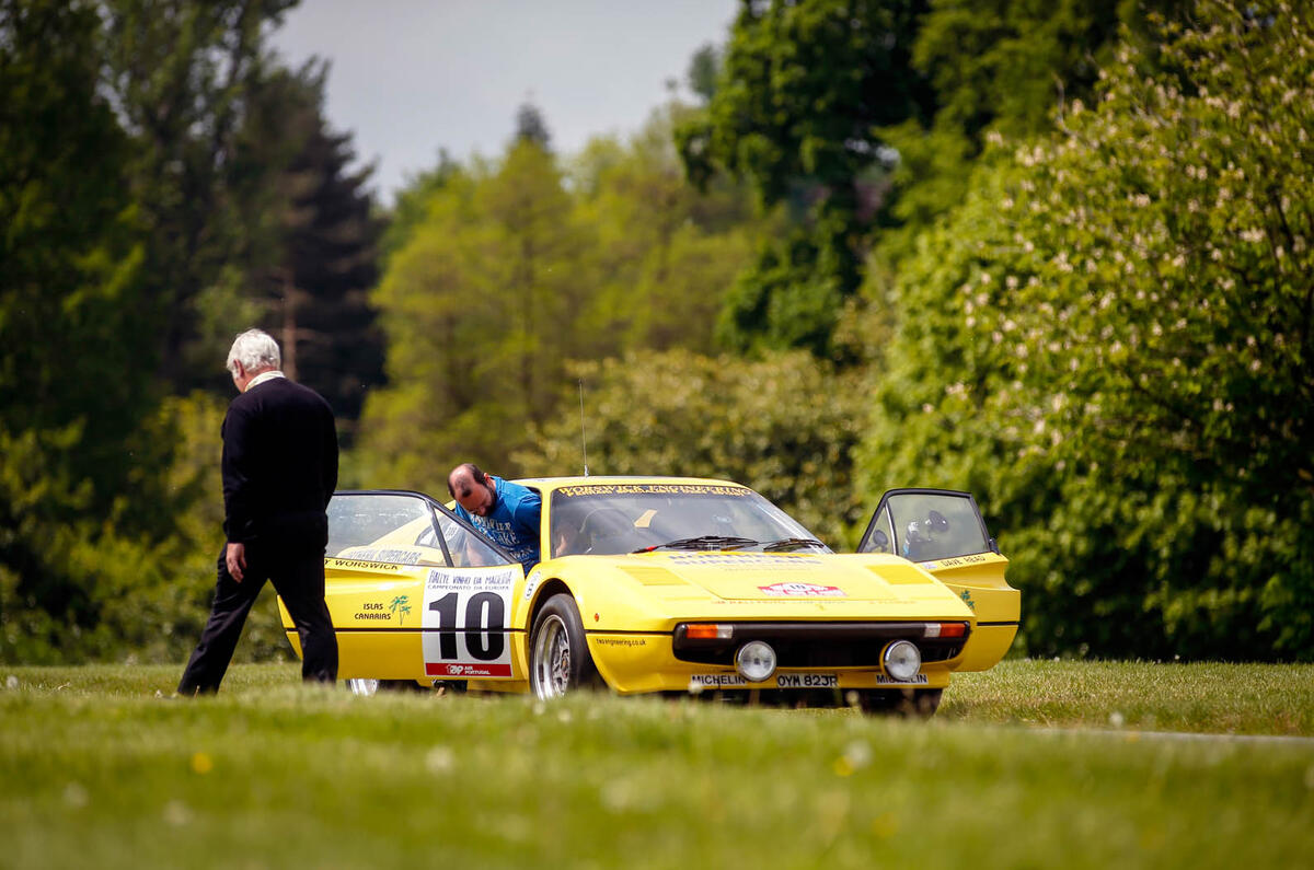 Driving a Ferrari 308 GTB Group B rally car | Autocar