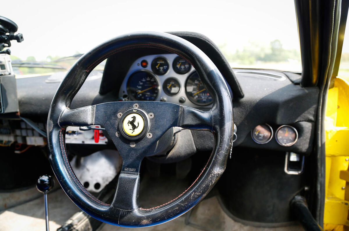 Driving a Ferrari 308 GTB Group B rally car | Autocar