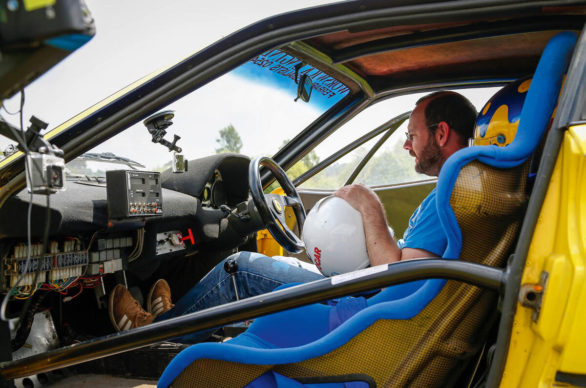 Driving a Ferrari 308 GTB Group B rally car | Autocar