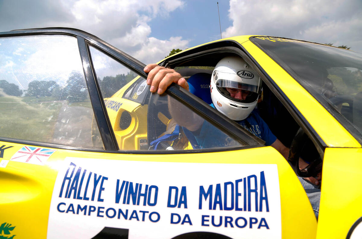 Driving a Ferrari 308 GTB Group B rally car | Autocar