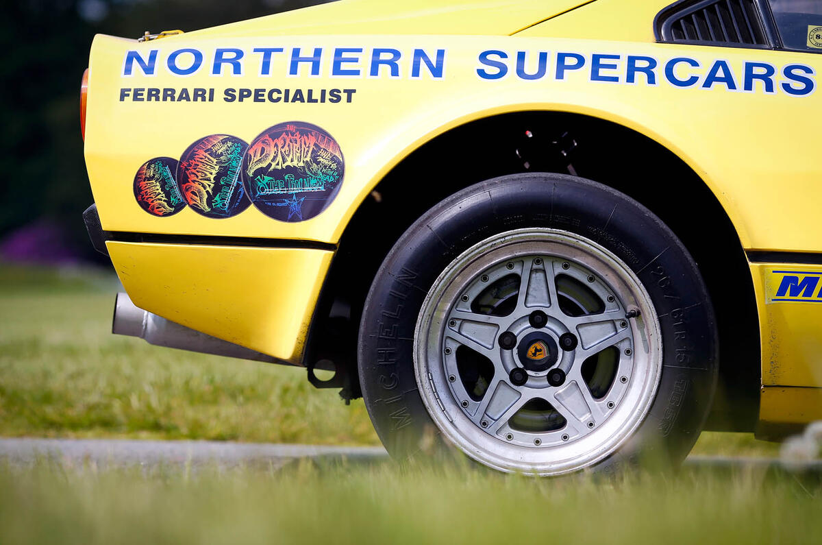 Driving a Ferrari 308 GTB Group B rally car | Autocar
