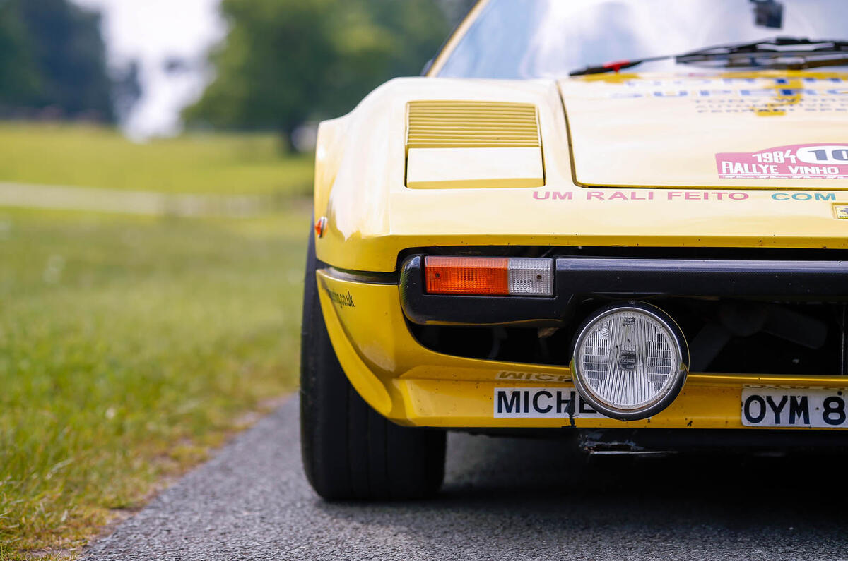 Driving a Ferrari 308 GTB Group B rally car | Autocar