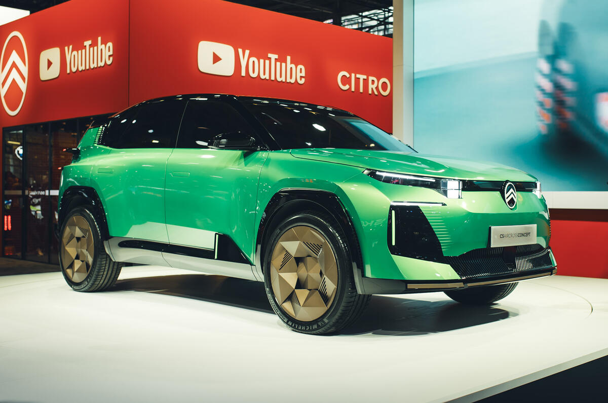 2026 Citroen C5 Aircross EV previewed by rakish concept | Autocar