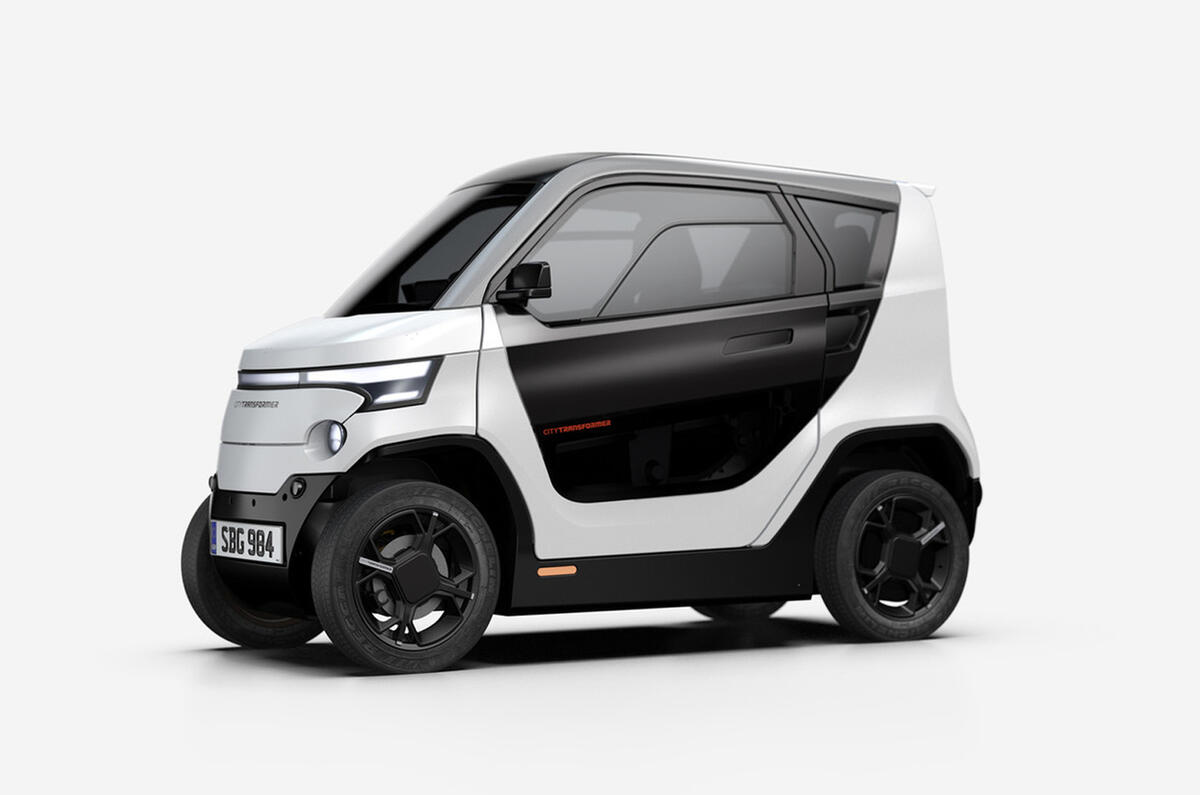 City Transformer is small urban EV with a folding, adjustable body ...