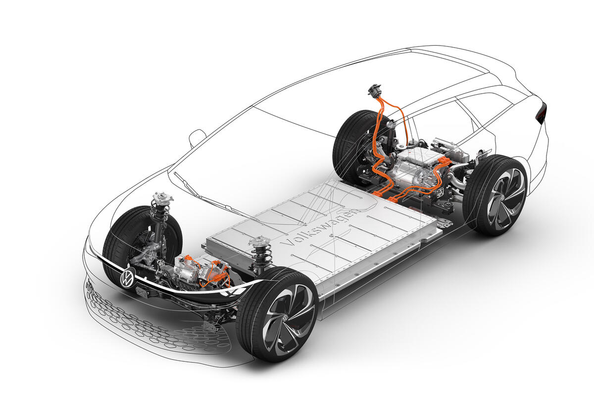 Volkswagen ID Space Vizzion previews ID 5 crossover estate | Autocar