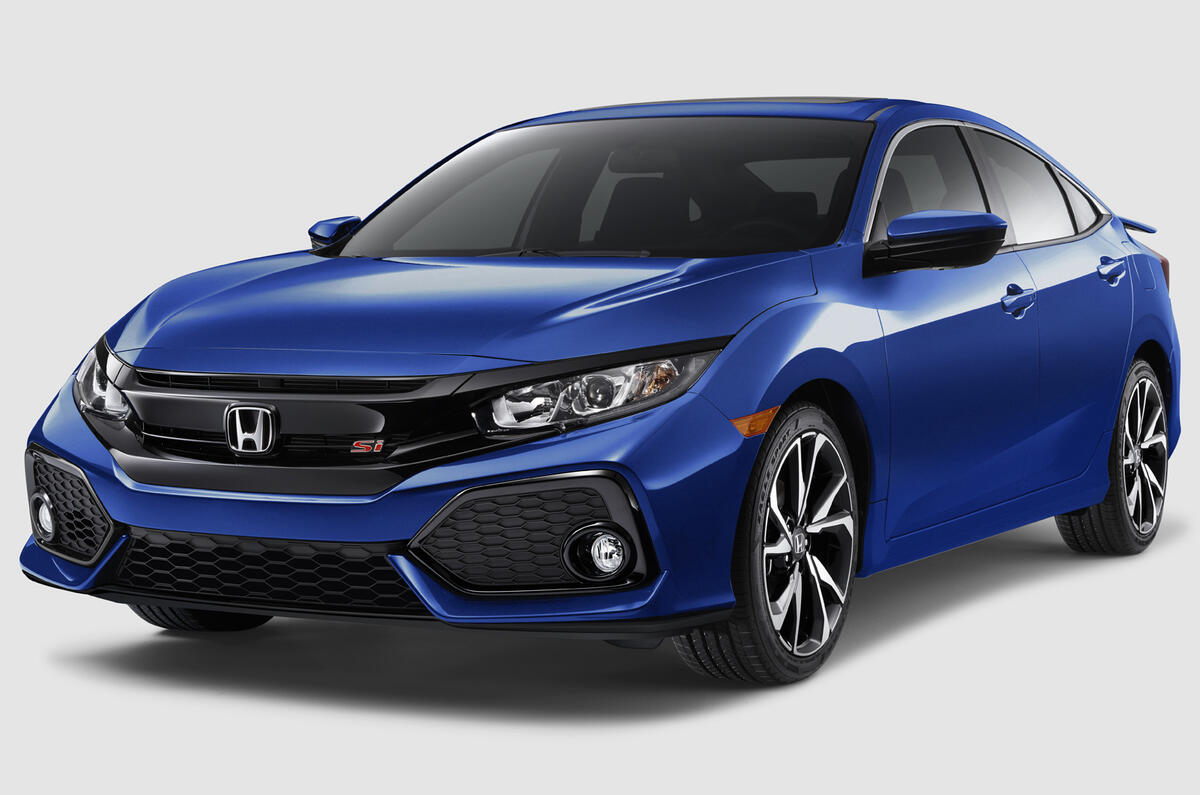 Honda Civic Si coupé and saloon revealed for American market | Autocar
