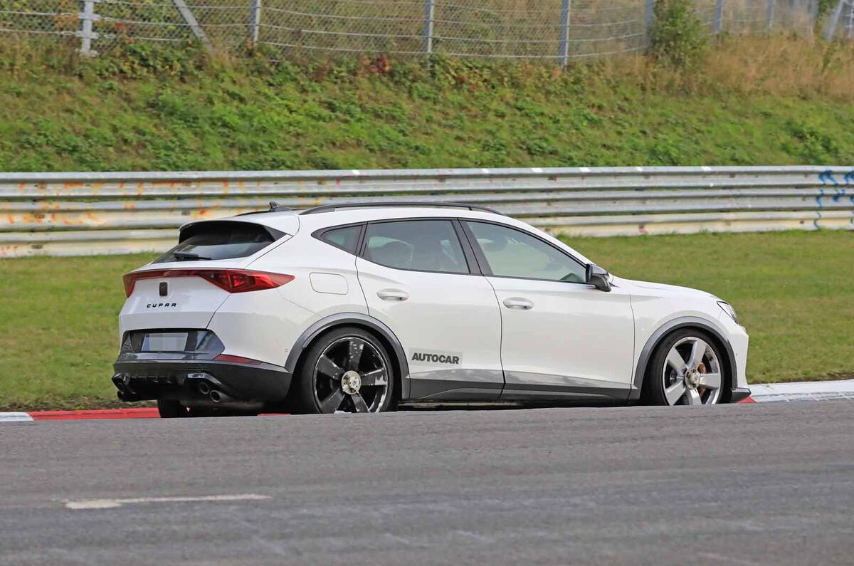 Updated: Cupra Formentor prototype seen with five-cylinder engine | Autocar