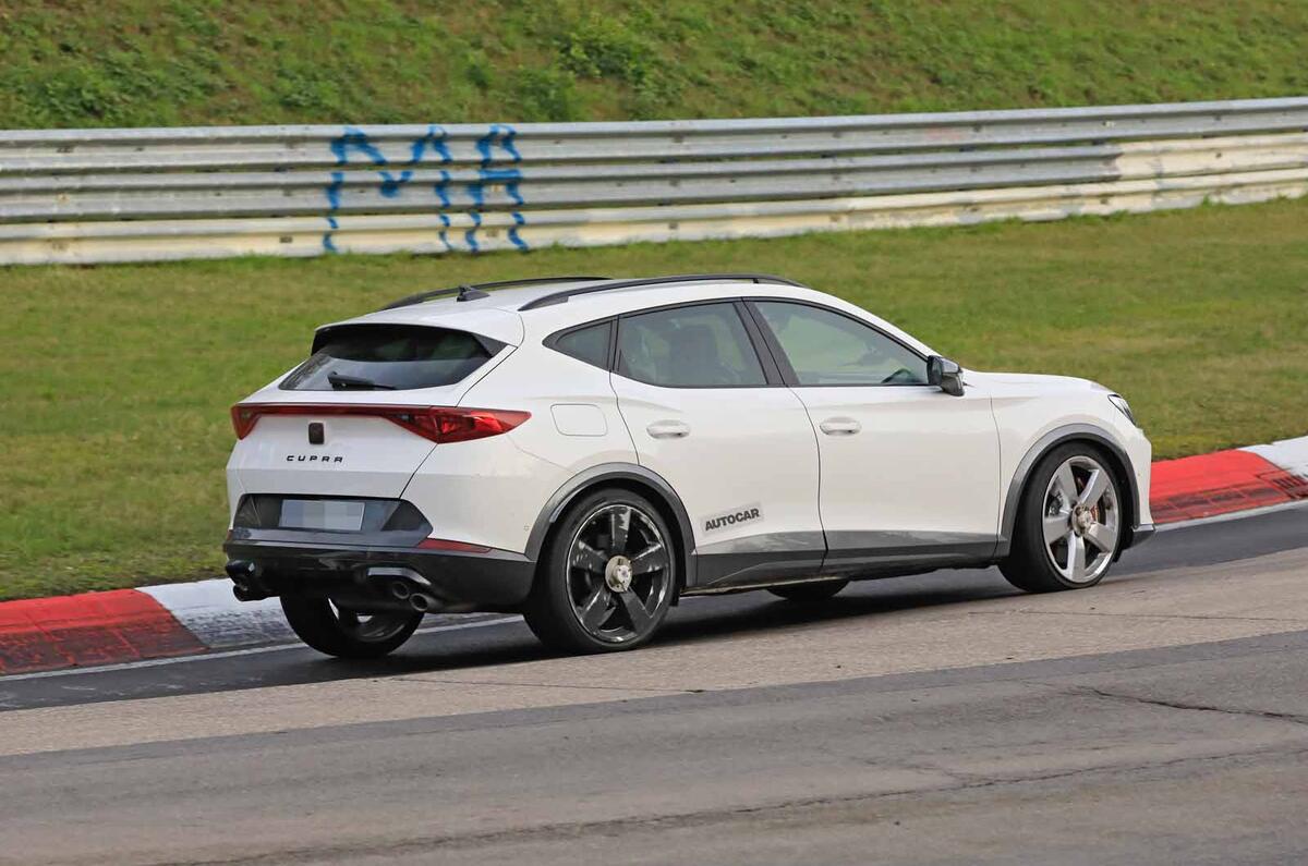 Updated: Cupra Formentor prototype seen with five-cylinder engine | Autocar