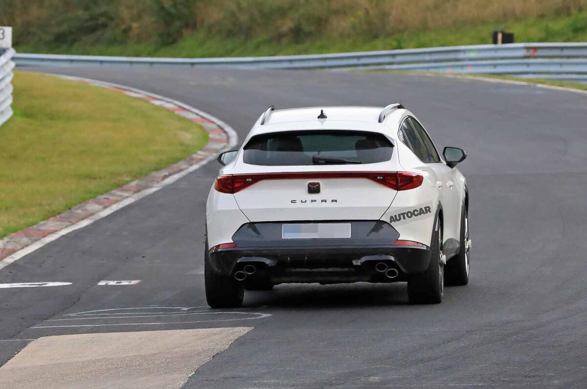 Updated: Cupra Formentor prototype seen with five-cylinder engine | Autocar