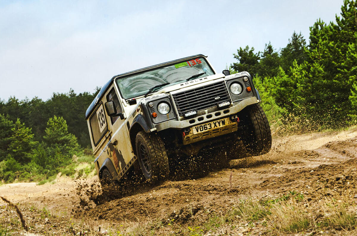 Dirt in our eyes: Cross-country rallying in a Bowler Defender Challenge ...