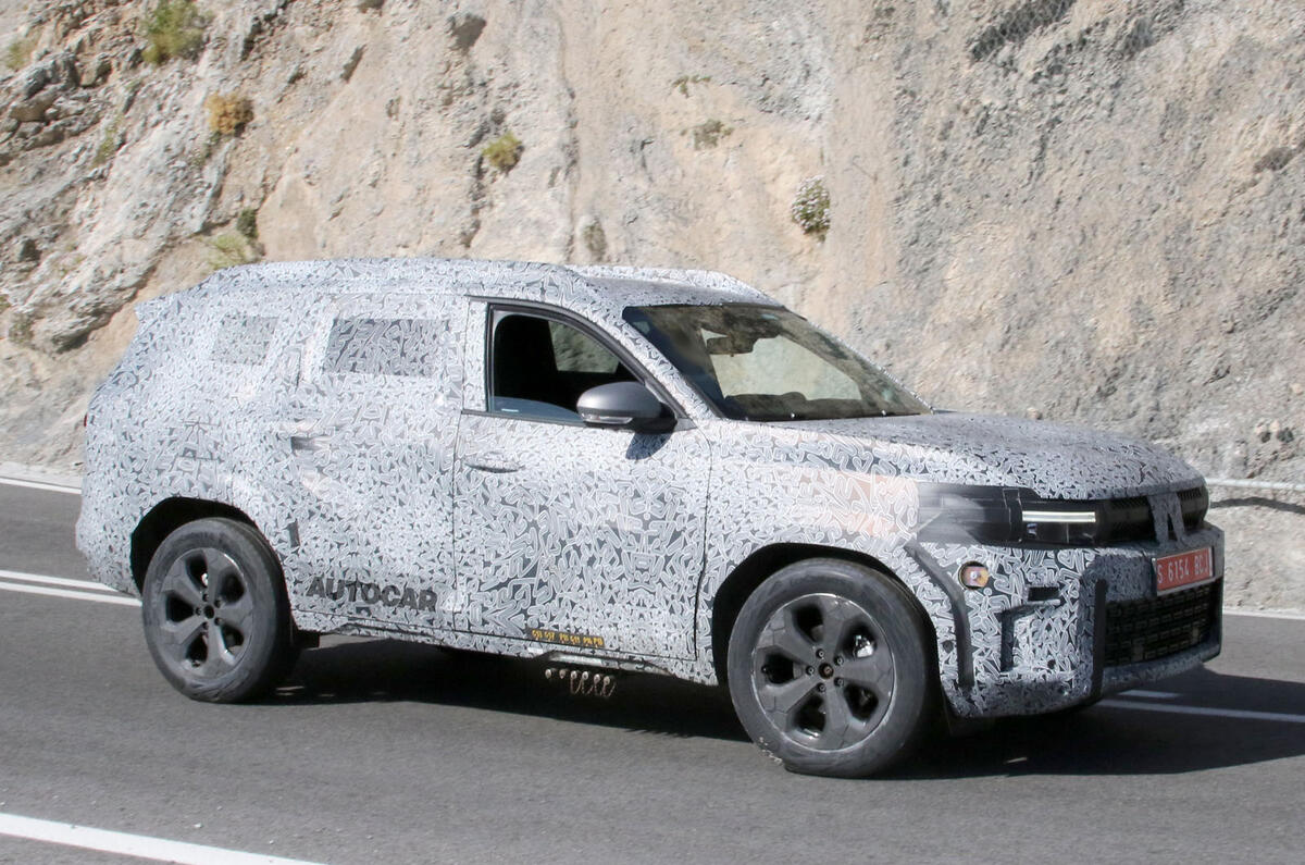 Dacia Bigster: First pictures of rugged sub-£40k family SUV | Autocar