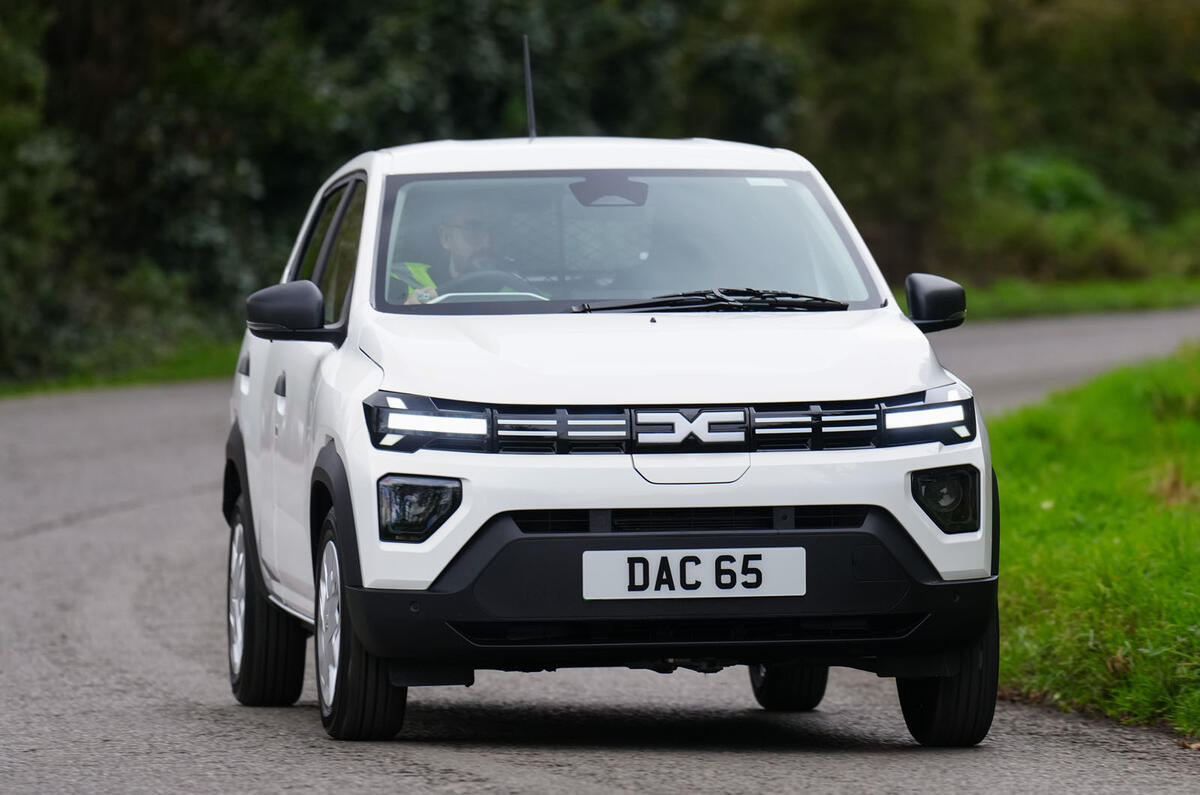 Dacia Spring Cargo unveiled as UK’s cheapest electric van | Autocar