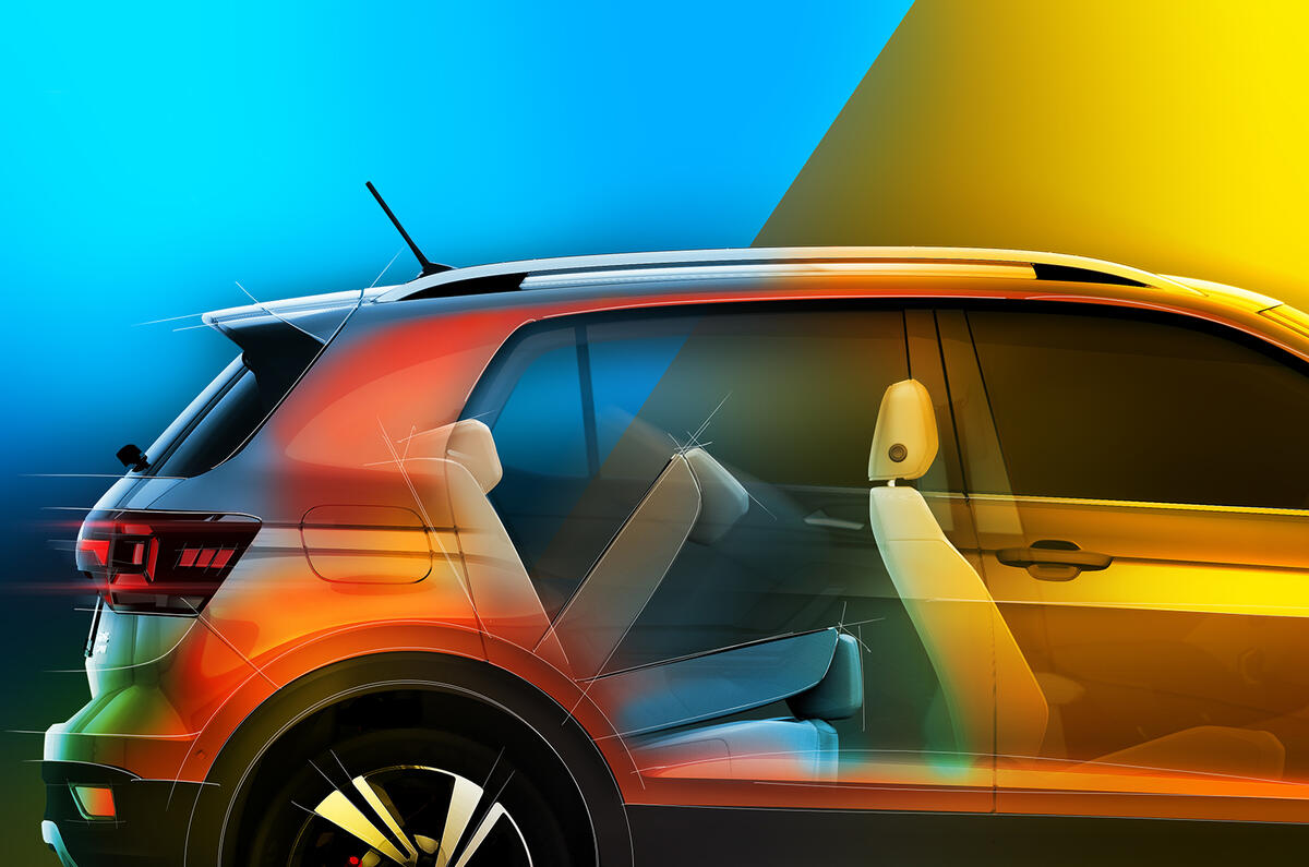 2019 Volkswagen T-Cross: new teaser video hints at crossover's design ...