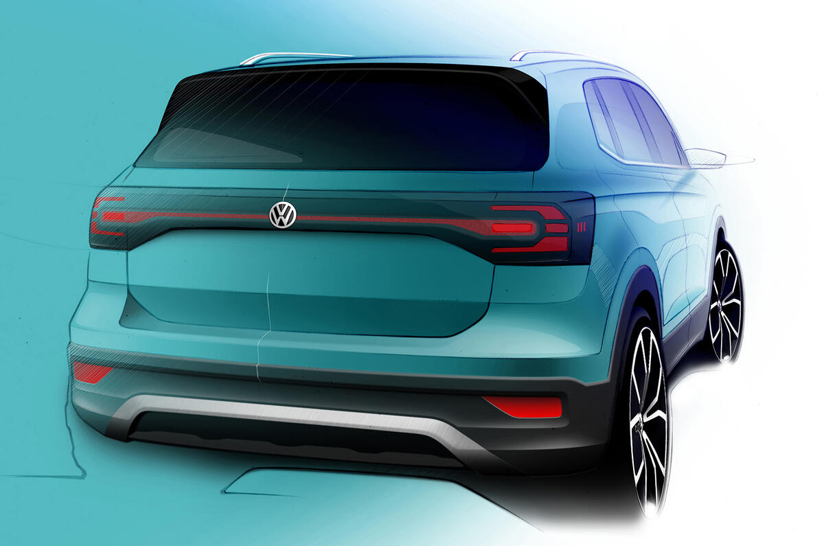 2019 Volkswagen T-Cross: new teaser video hints at crossover's design ...