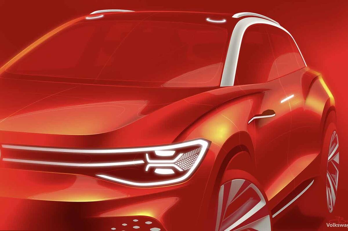 New Vw Id Roomzz Large Electric Suv Heading To Shanghai Autocar