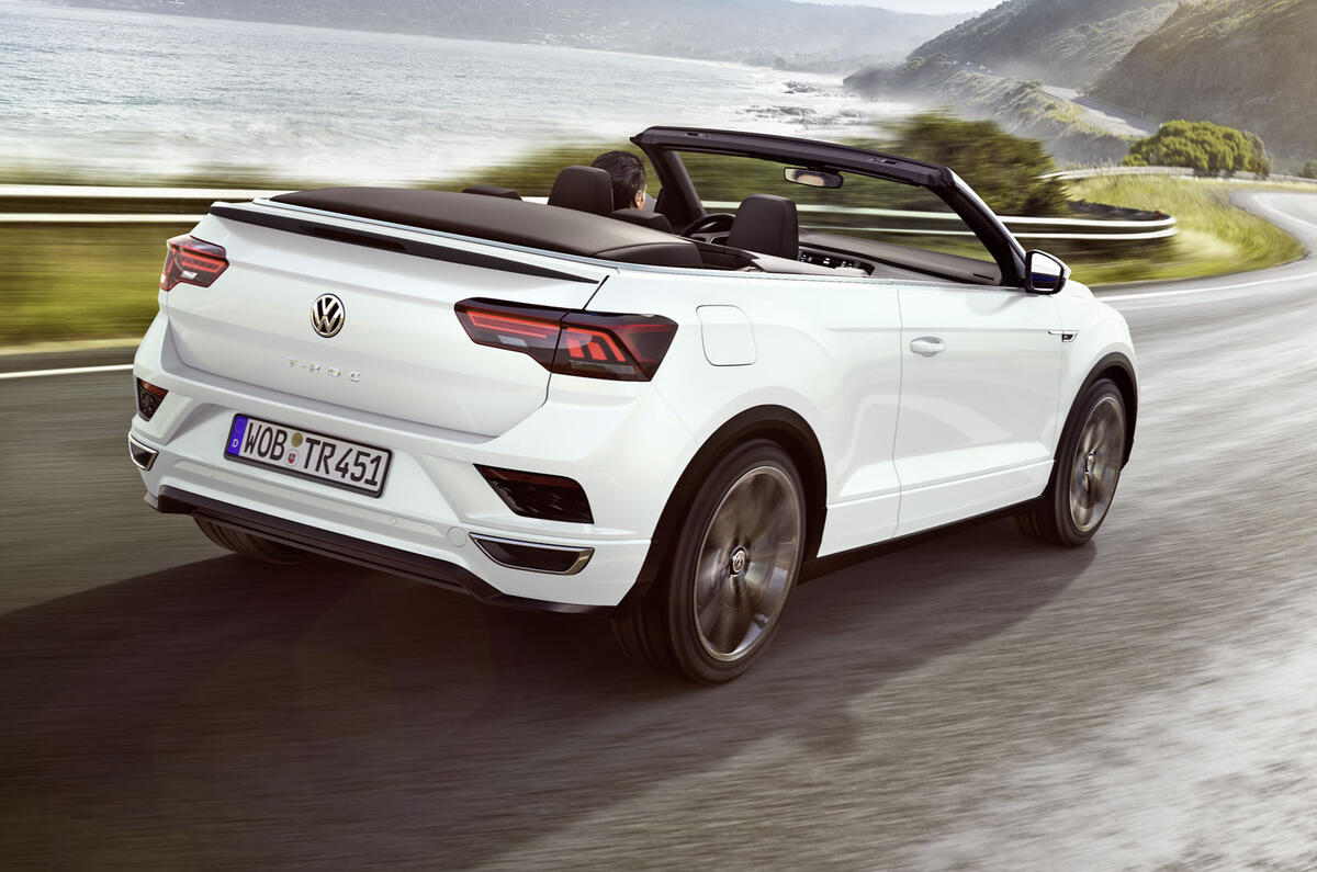 New Volkswagen T-Roc Cabriolet priced from £26,750 | Autocar