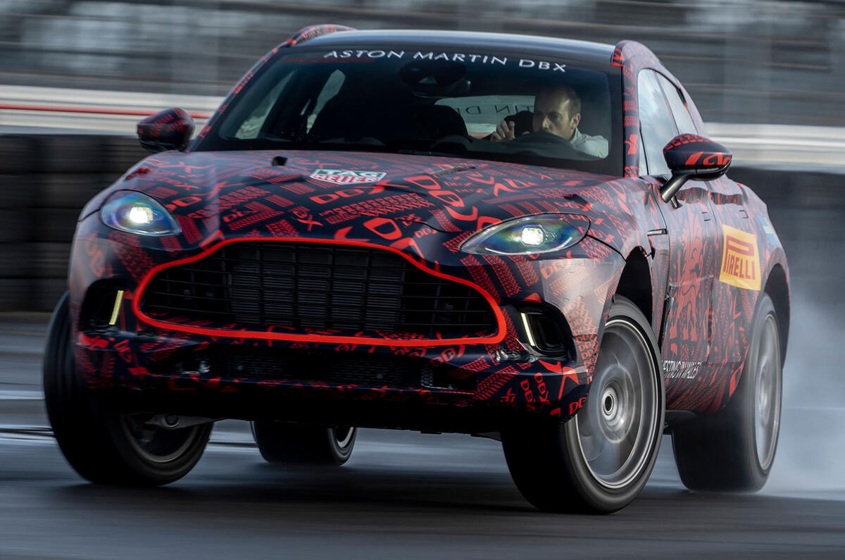 Aston Martin DBX SUV gets 542bhp V8 | Autocar
