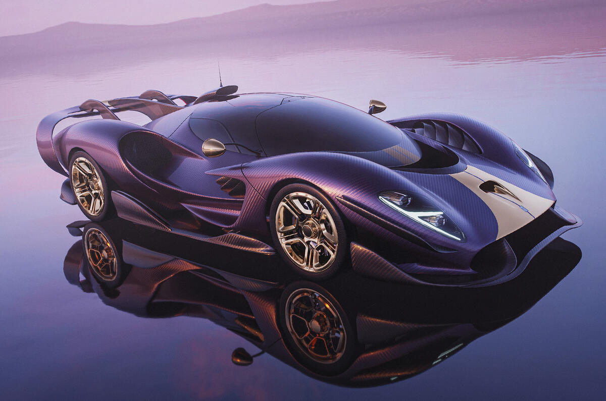 De Tomaso P900 is light 888bhp hypercar powered by 'clean' V12 | Autocar