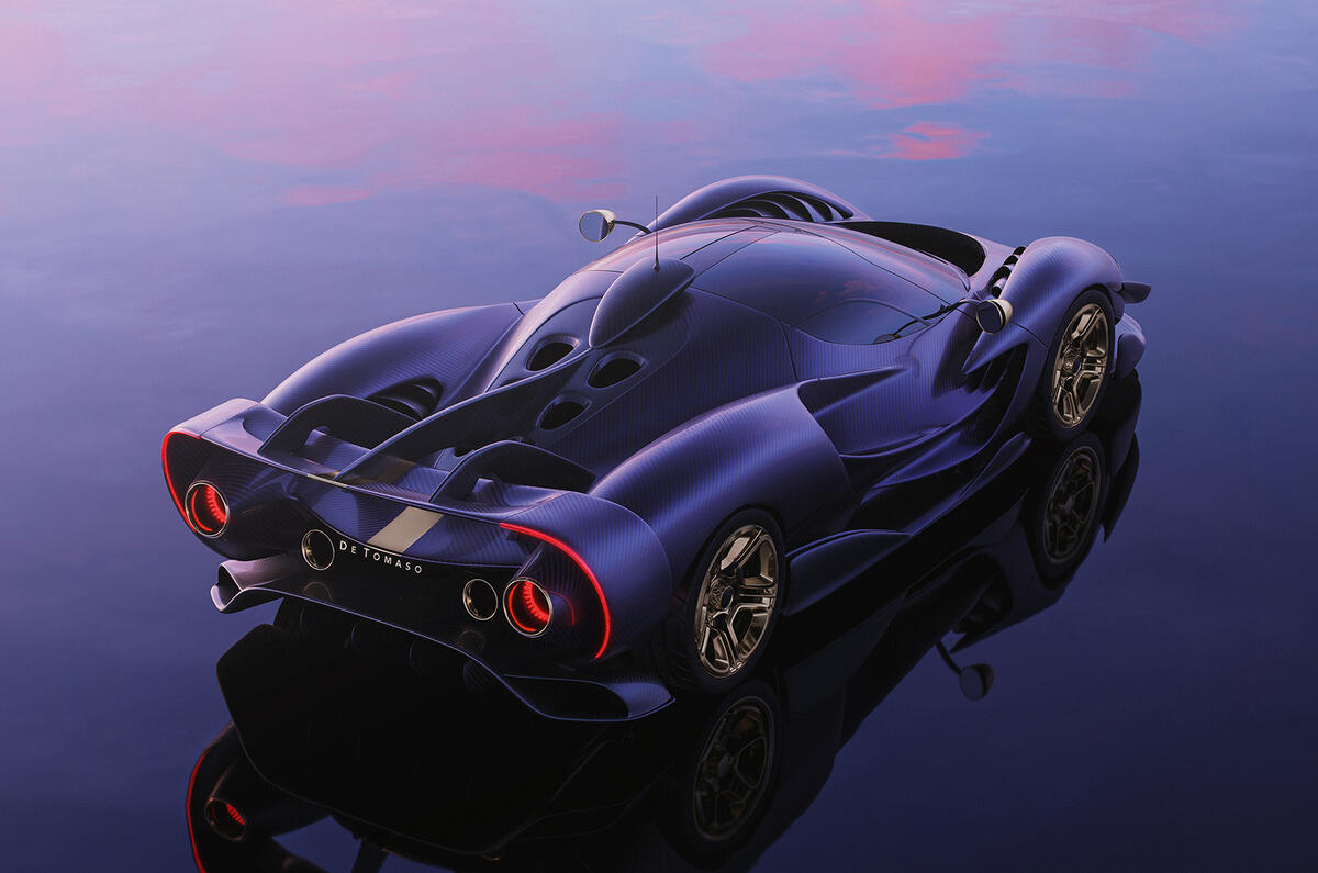 De Tomaso P900 is light 888bhp hypercar powered by 'clean' V12 | Autocar