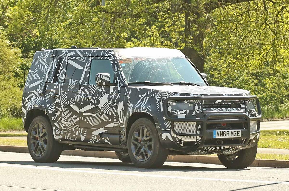 Land Rover Defender and Range Rover Velar hybrids spotted | Autocar