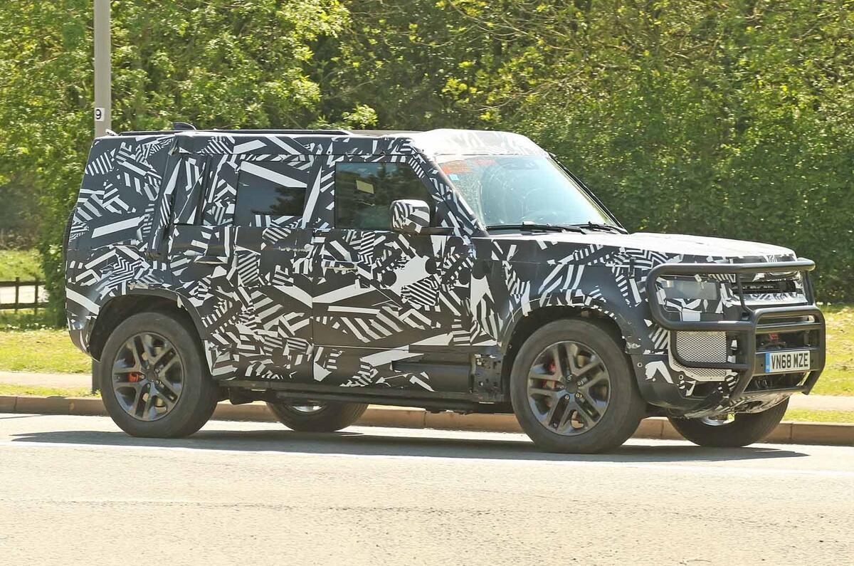 Land Rover Defender and Range Rover Velar hybrids spotted | Autocar