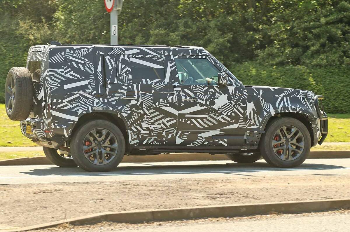 Land Rover Defender and Range Rover Velar hybrids spotted | Autocar