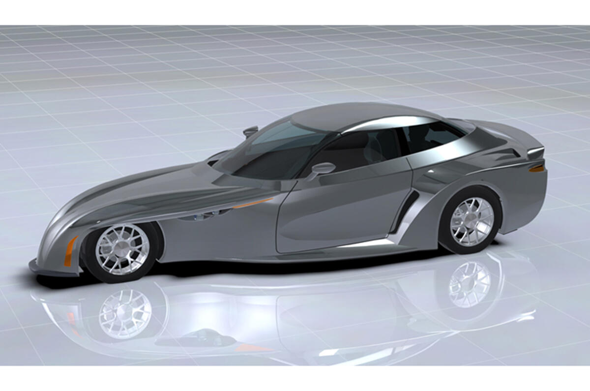 Road-going Panoz Deltawing GT sports car concept revealed | Autocar