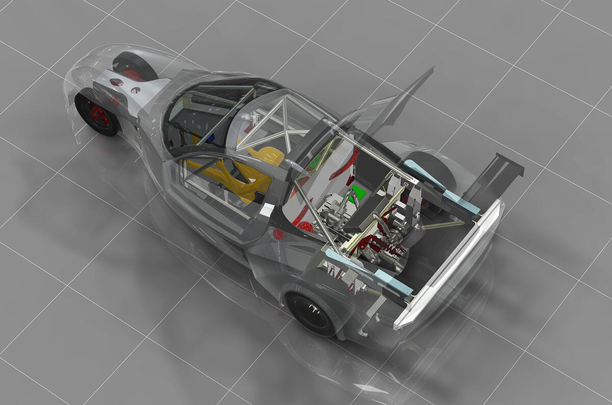 Road-going Panoz Deltawing GT sports car concept revealed | Autocar