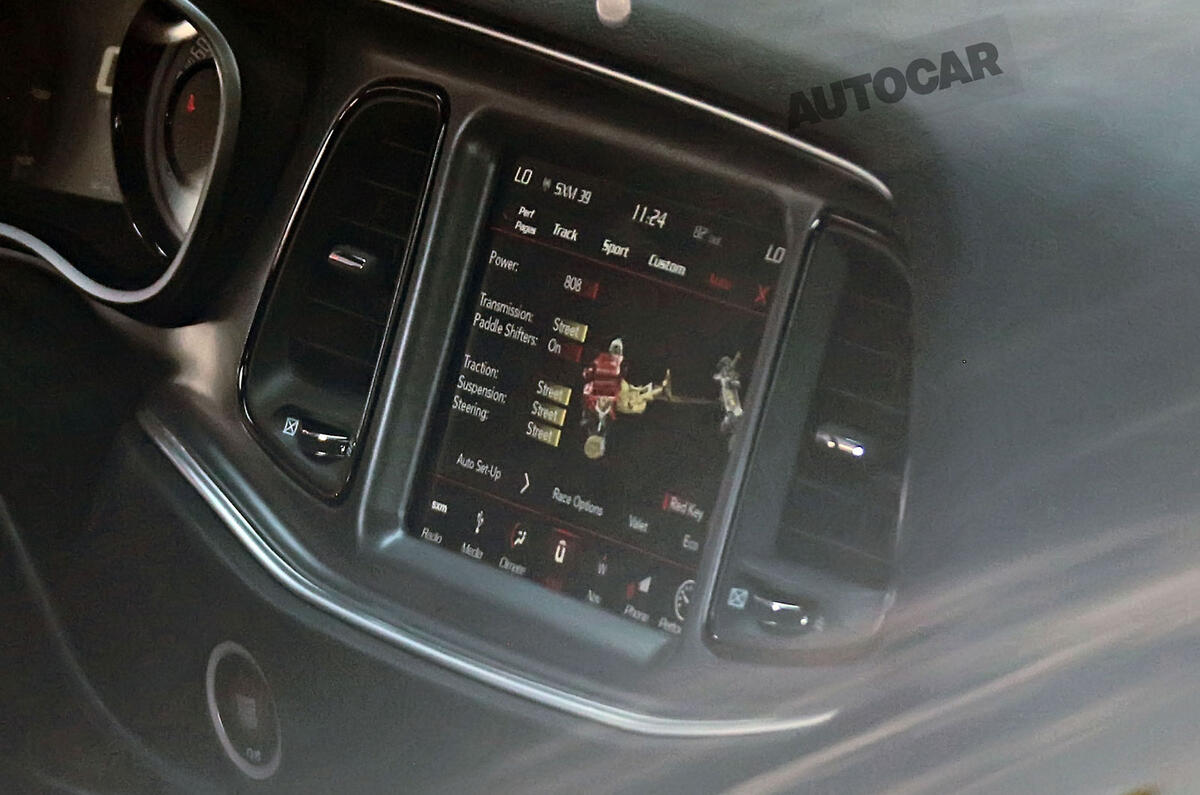 840bhp Dodge Challenger Srt Demon Spotted In Narrow Body Spec Autocar