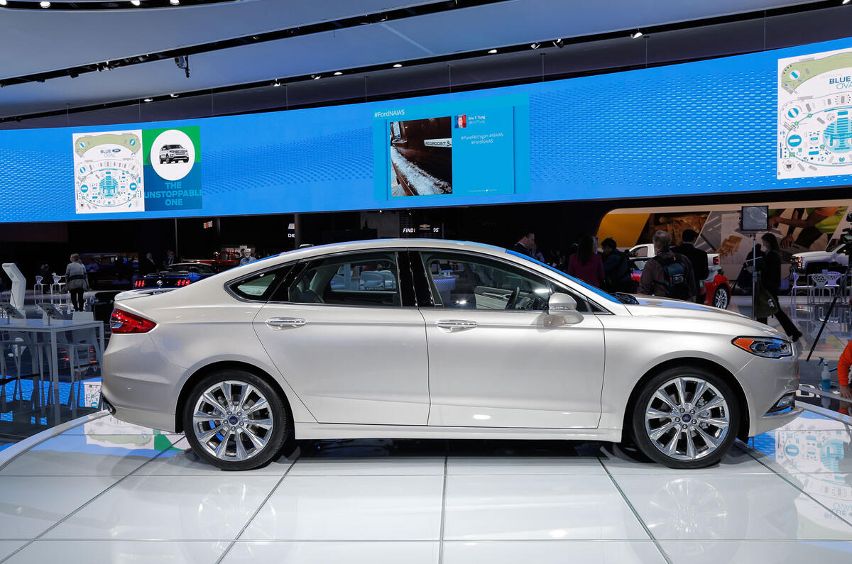 Ford Fusion facelift hints at future look for Mondeo | Autocar