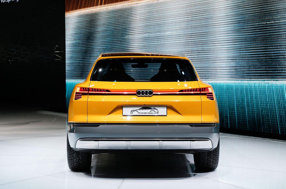 Hydrogen powered Audi h-tron quattro concept revealed in Detroit | Autocar
