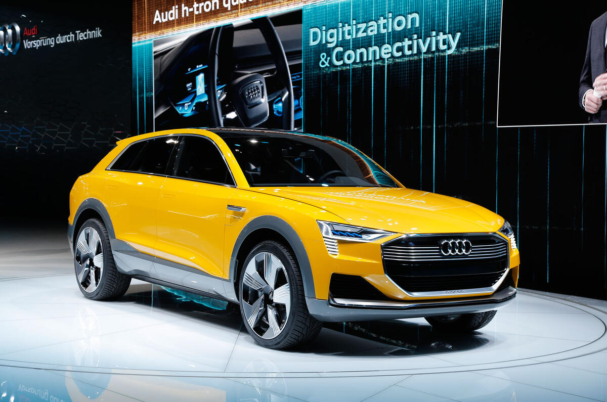 Hydrogen powered Audi h-tron quattro concept revealed in Detroit | Autocar
