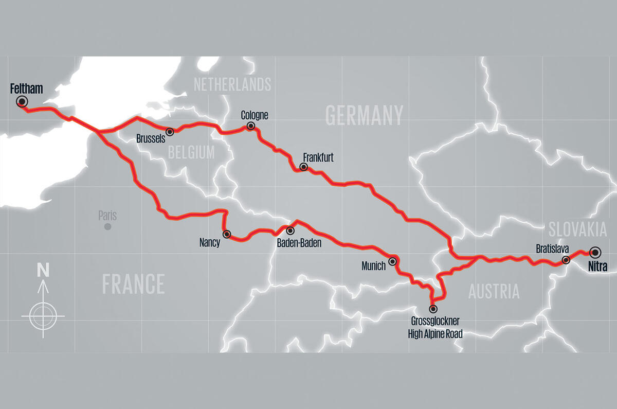 Driving the Land Rover Discovery to JLR's new Slovakian plant | Autocar