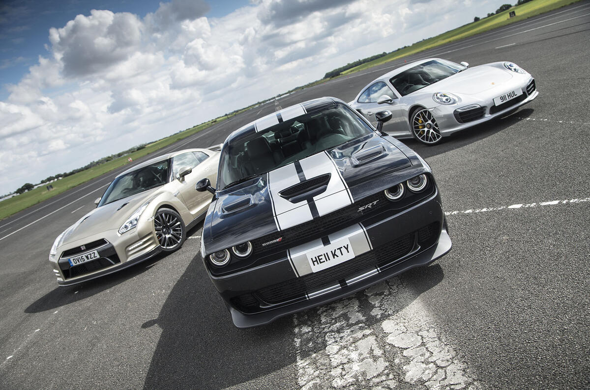 Ultimate drag race showdown: BMW, Porsche, Ferrari and more | Autocar