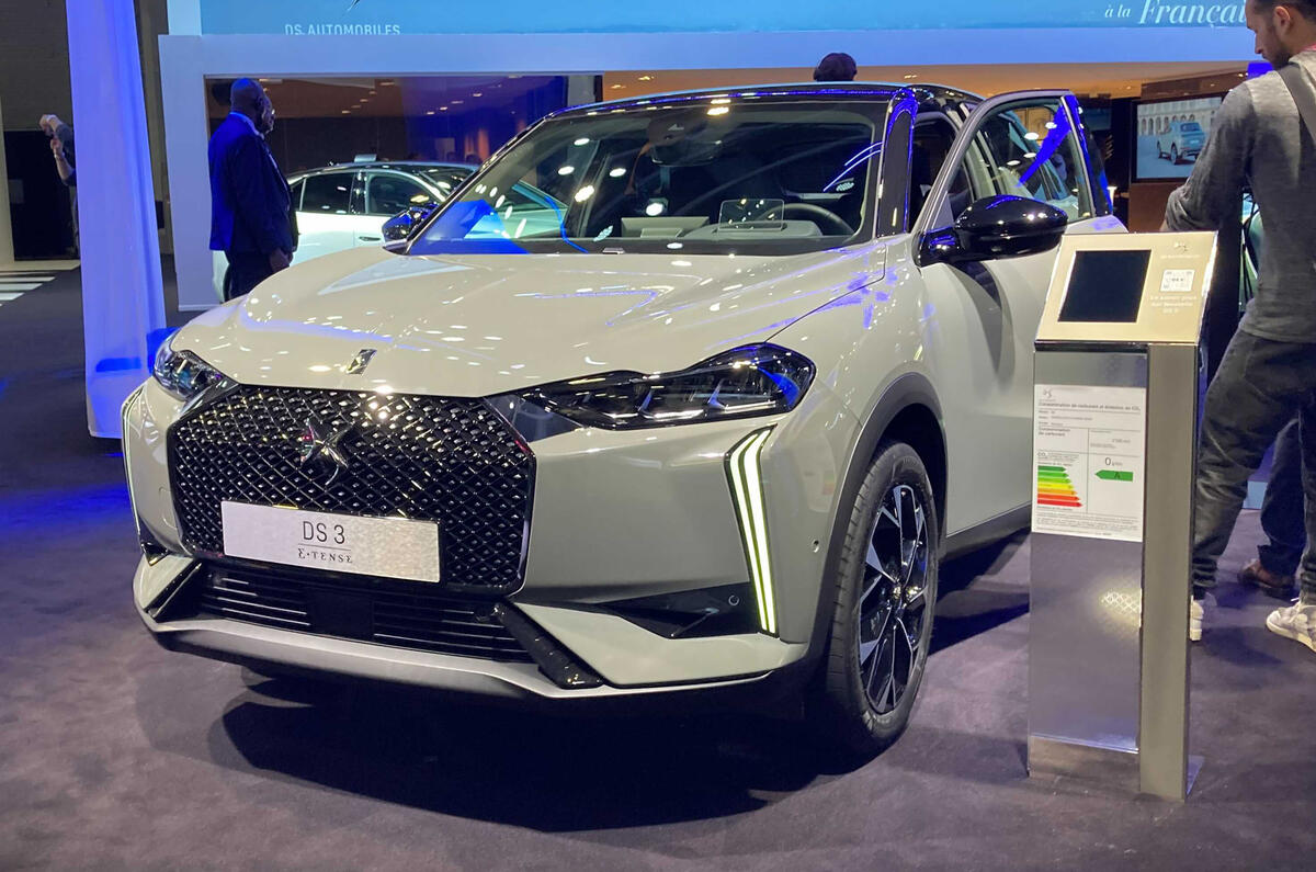 2022 DS 3 drops Crossback tag, EV gains range and power | Autocar