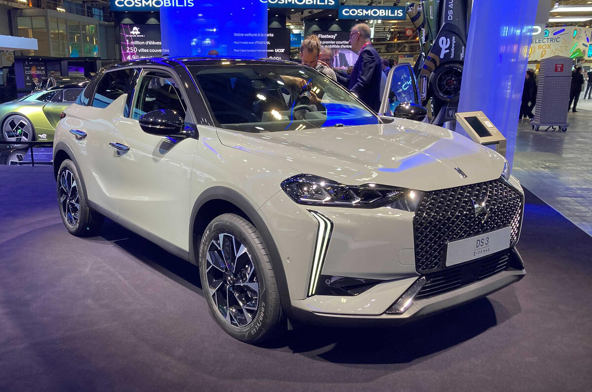2022 DS 3 drops Crossback tag, EV gains range and power | Autocar