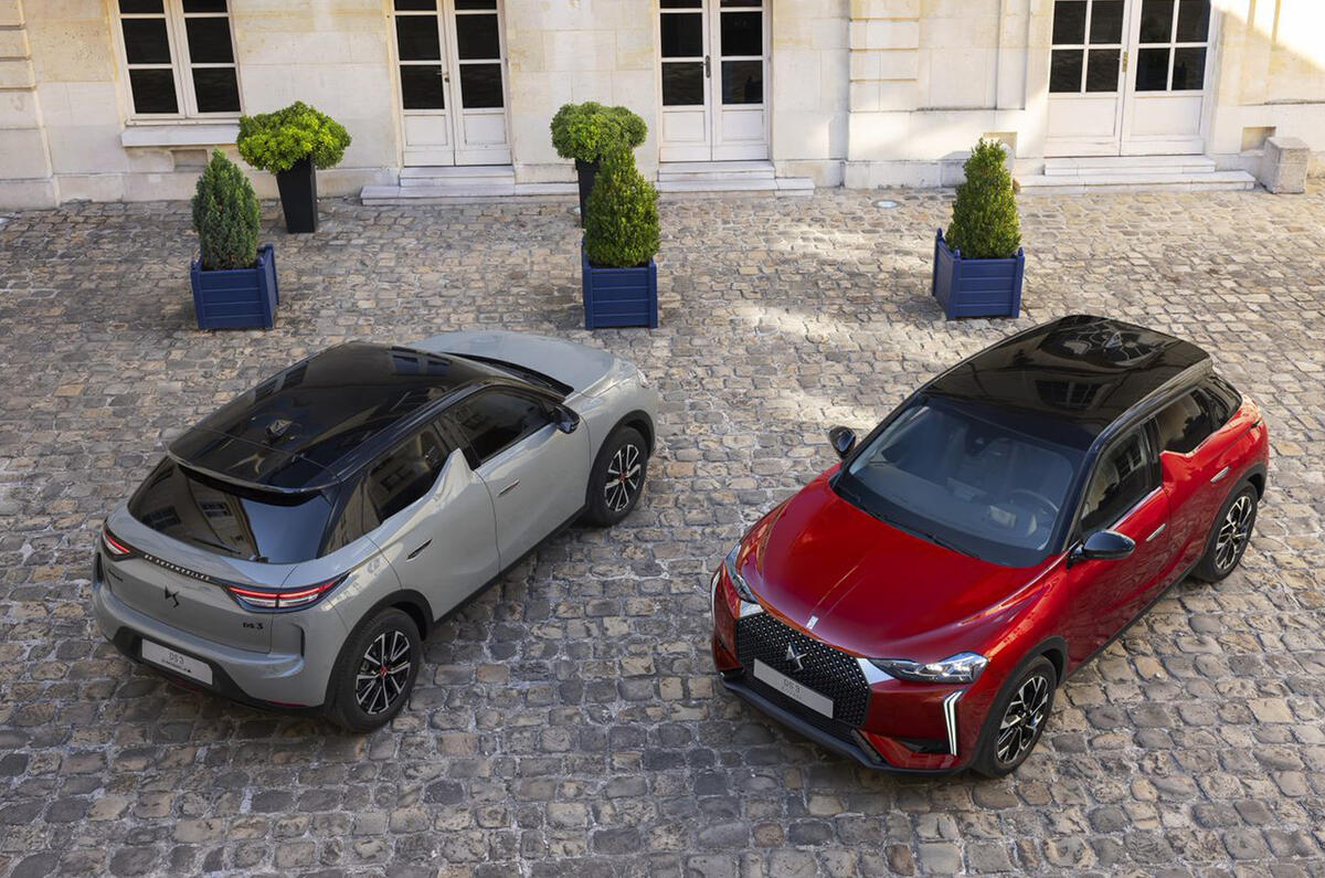 2022 DS 3 drops Crossback tag, EV gains range and power | Autocar