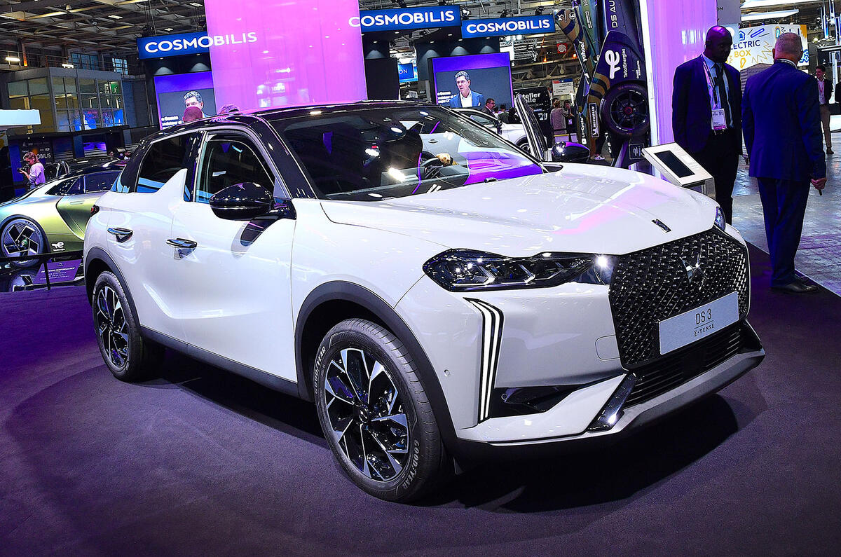 2022 DS 3 drops Crossback tag, EV gains range and power | Autocar