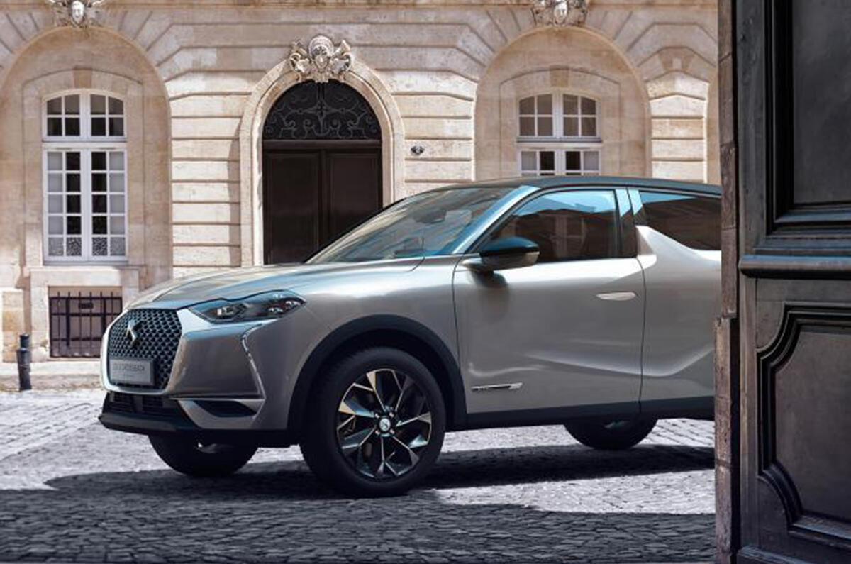 New DS 3 Crossback revealed with petrol, diesel and electric power ...