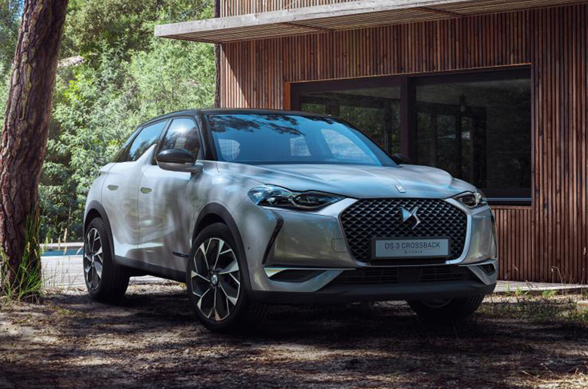 New DS 3 Crossback revealed with petrol, diesel and electric power ...