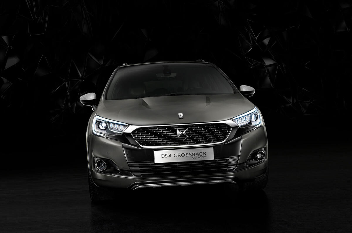 New DS4 concept features stone exterior trim | Autocar