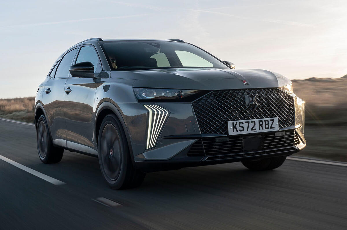 DS 7 E-Tense 225 Performance Line 2023 UK first drive | Autocar
