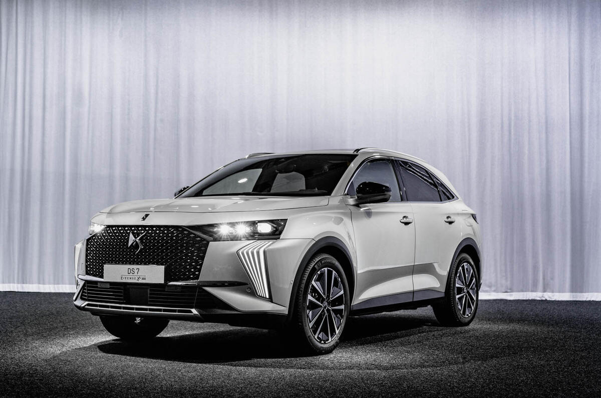 Updated DS 7 on sale with PHEV power and a £36,760 price | Autocar