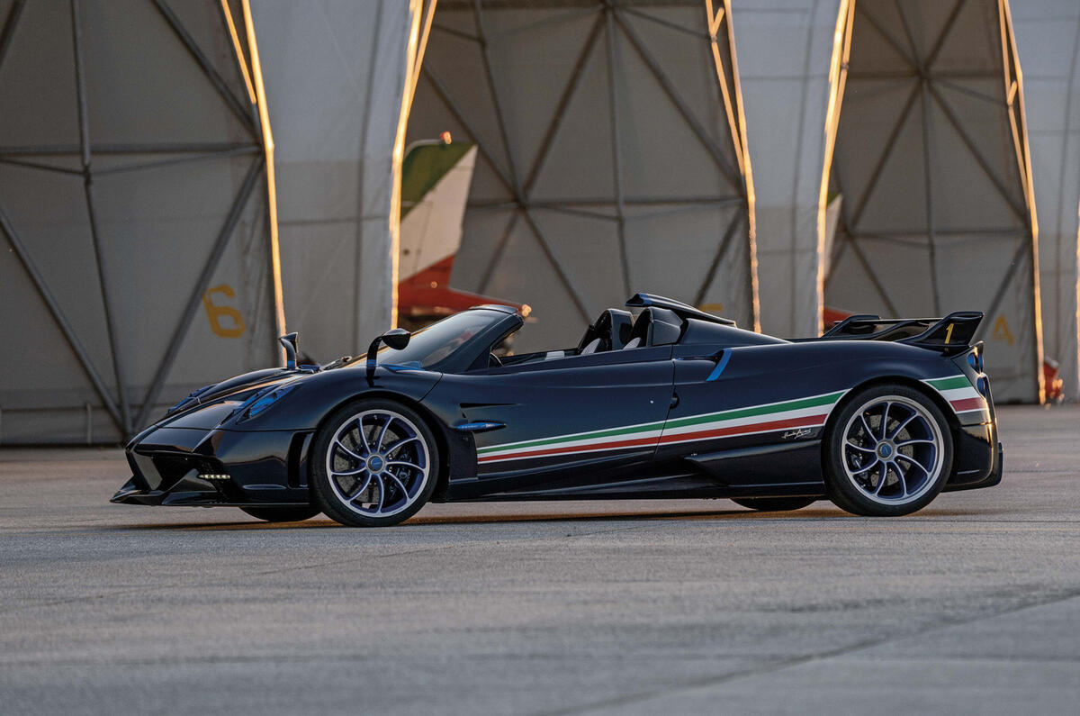 Pagani Huayra Tricolore marks 60 years of Italian aerobatics squad ...