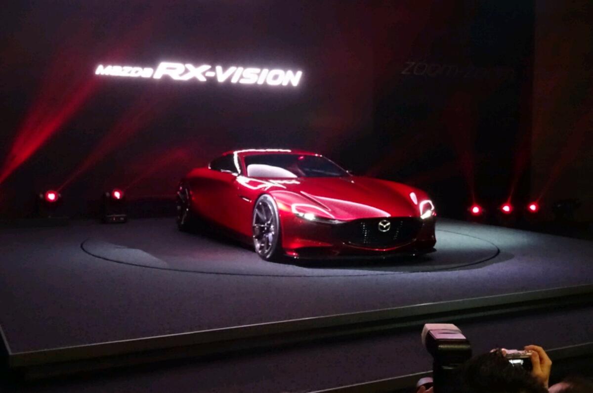 Mazda RX-Vision rotary-engined sports car concept revealed | Autocar
