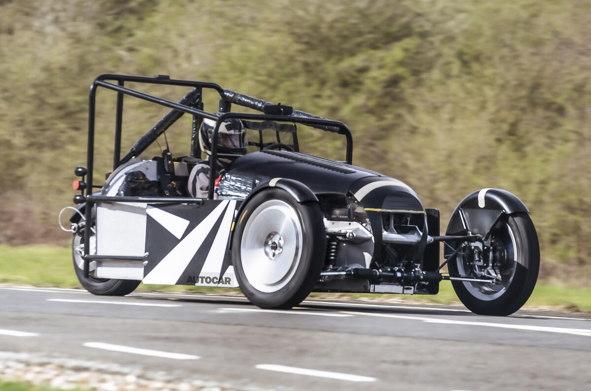 Morgan 3 Wheeler Drivetrain
