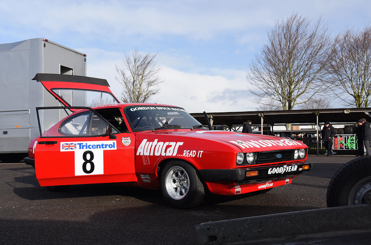 Gordon Spice Racing Ford Capri driven at Goodwood | Autocar