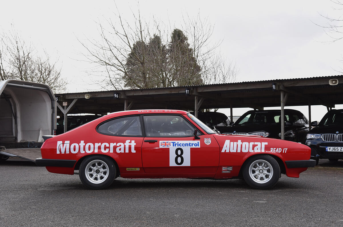 Gordon Spice Racing Ford Capri driven at Goodwood | Autocar