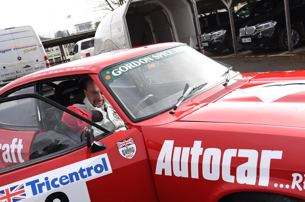 Gordon Spice Racing Ford Capri driven at Goodwood | Autocar
